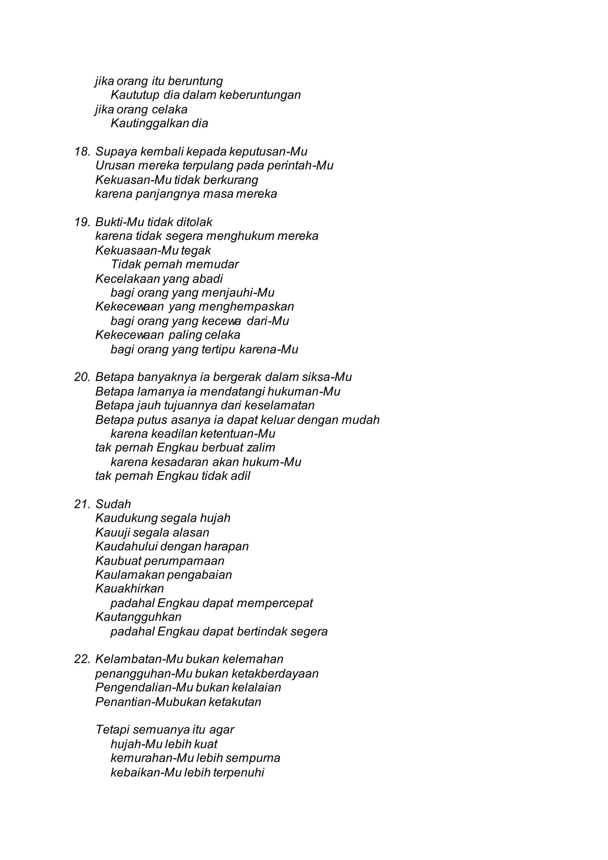 46. do'a imam as pada idul fitri setelah selesai salat sampil berdiri ...