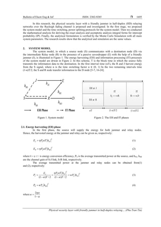 Physical security layer with friendly jammer in half-duplex relaying networks over rayleigh ...