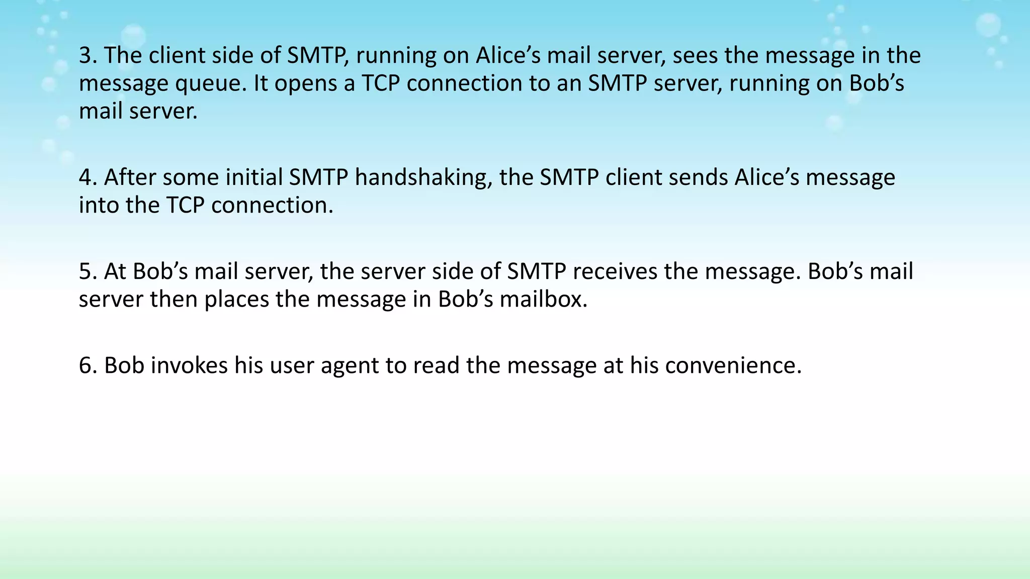 Simple Mail Transfer Protocol | PPTX