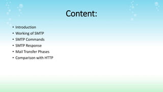 Simple Mail Transfer Protocol | PPTX
