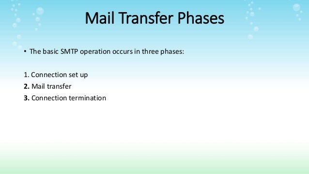 Simple Mail Transfer Protocol