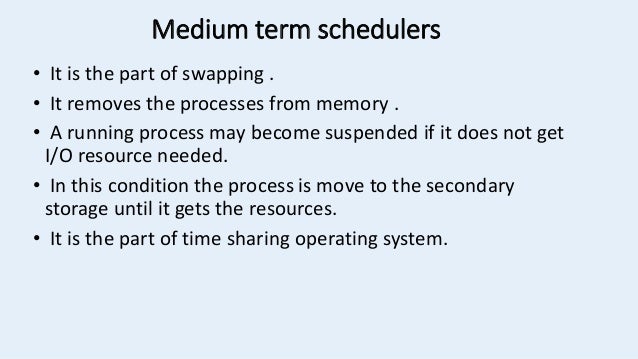 Scheduling Meaning