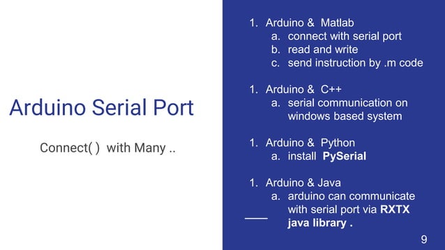 Serial Communication & Embedded System Interface | PPTX