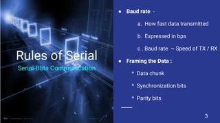 Serial Communication & Embedded System Interface | PPTX