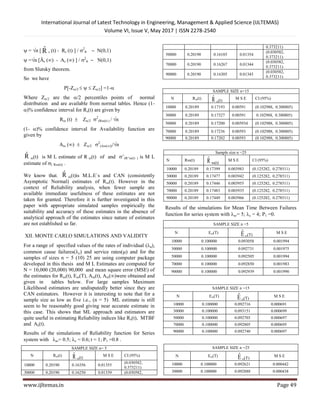Estimation of Reliability Indices of Two Component Identical System in the Presence of CCS | PDF