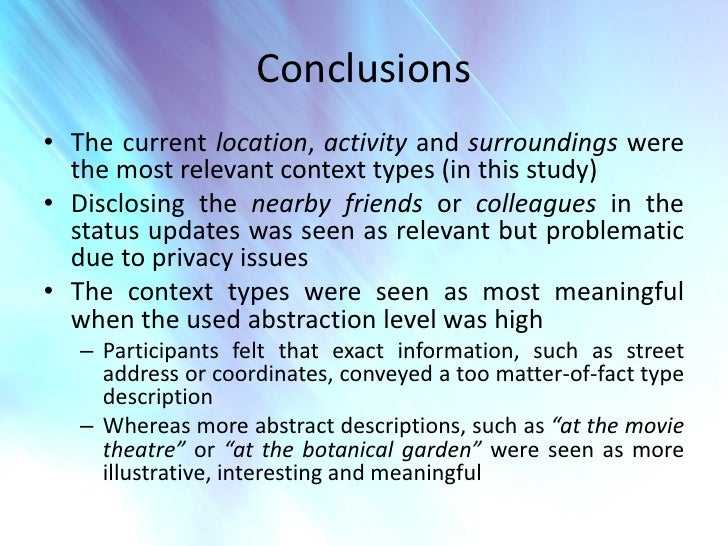 MindTrek2011 - ContextCapture: Context-based Awareness Cues in Status…