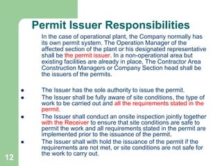 FORMATION PERMIT DE TRAVAIL EN MILIEU INDUSTRIEL | PPT