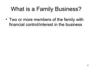 family business and succession | PPT