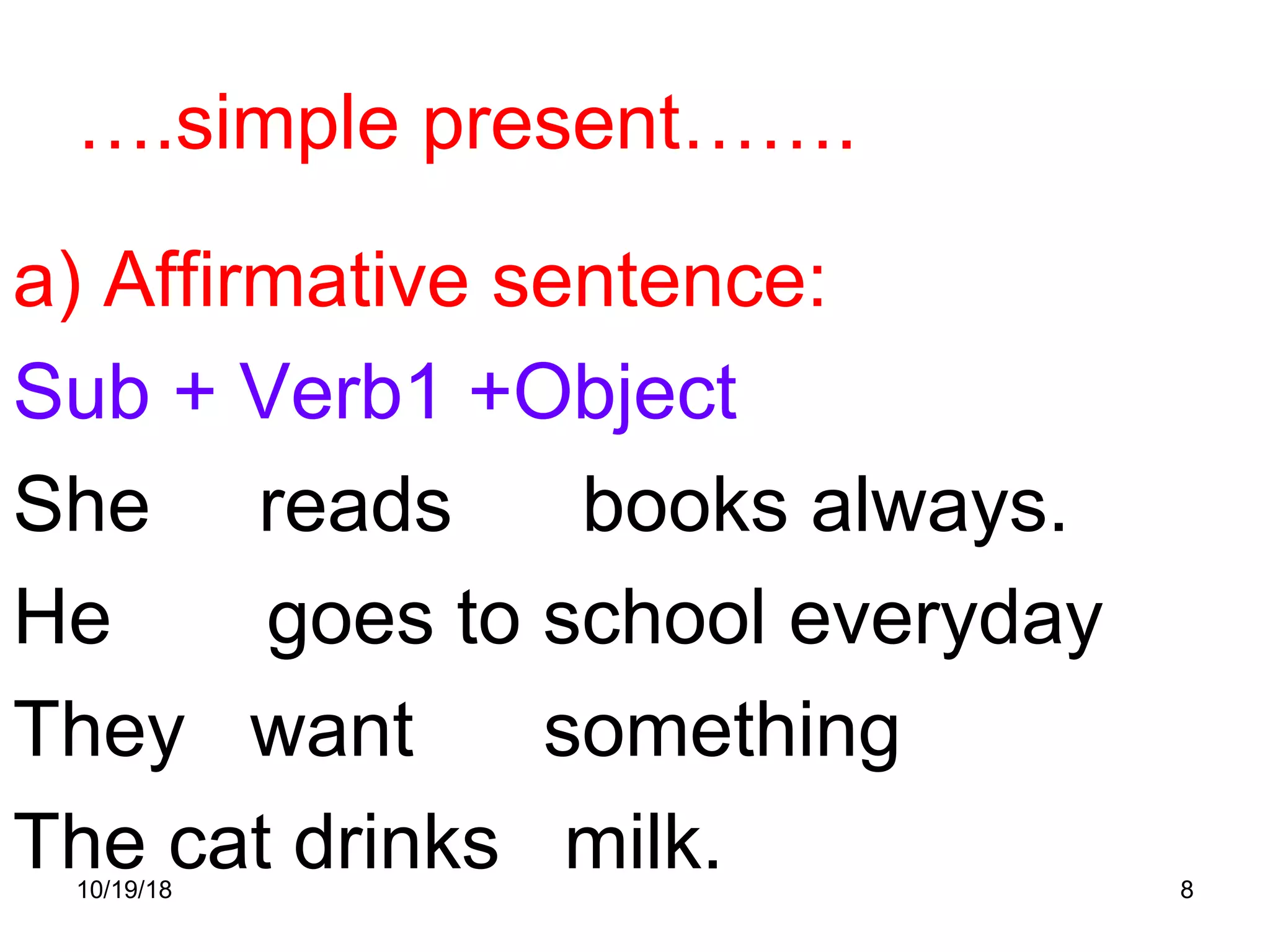 Topic three tenses | PPT