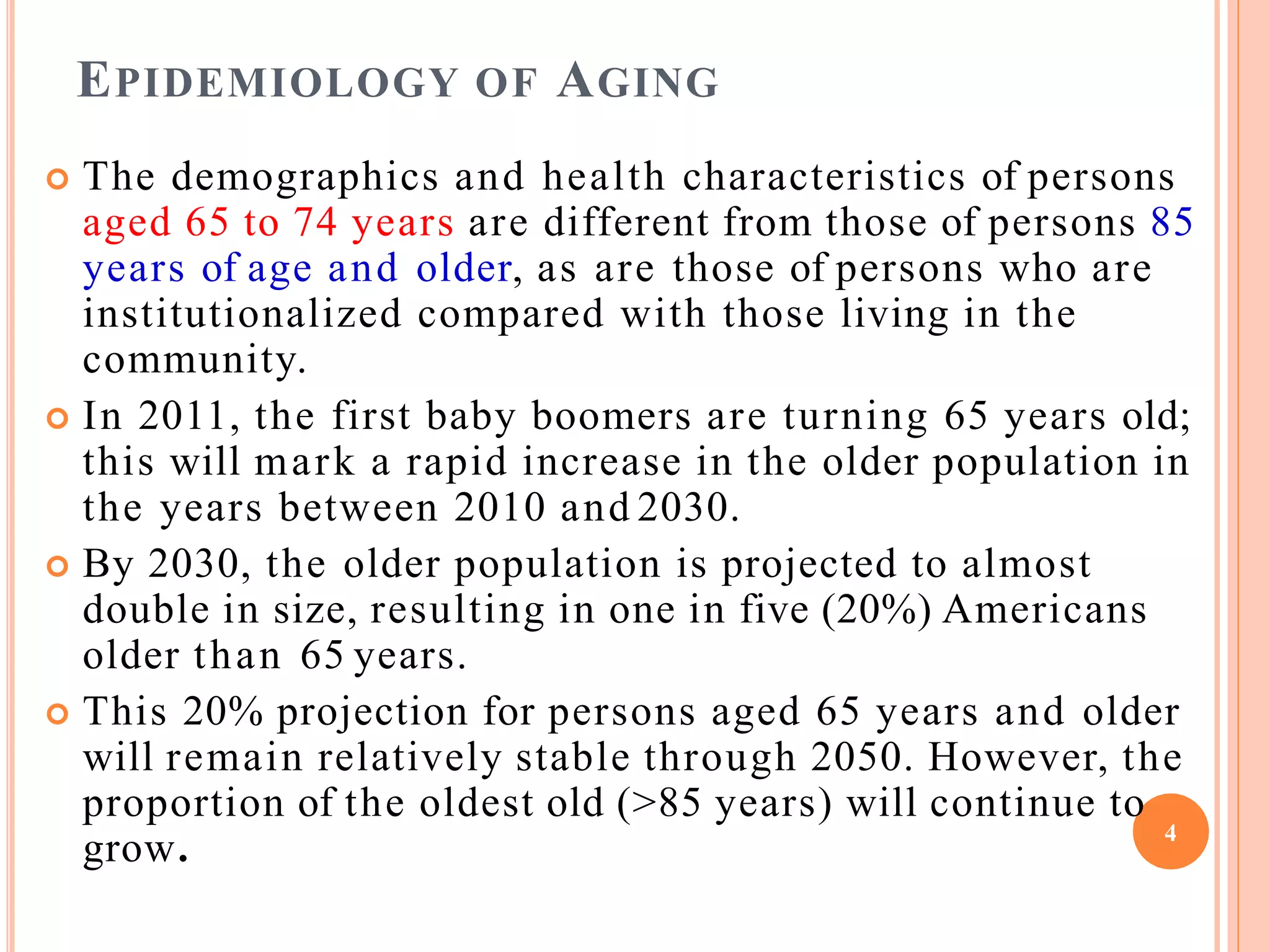 Geriatrics.pptx | Diseases and Conditions | Medical Health