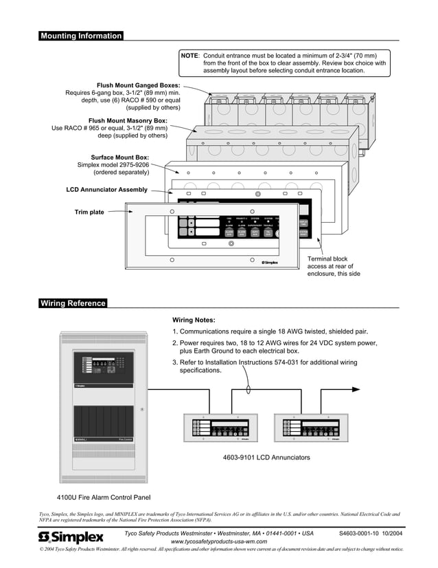 4603-0001 - LCD Annunciator - 4603-9101.PDF