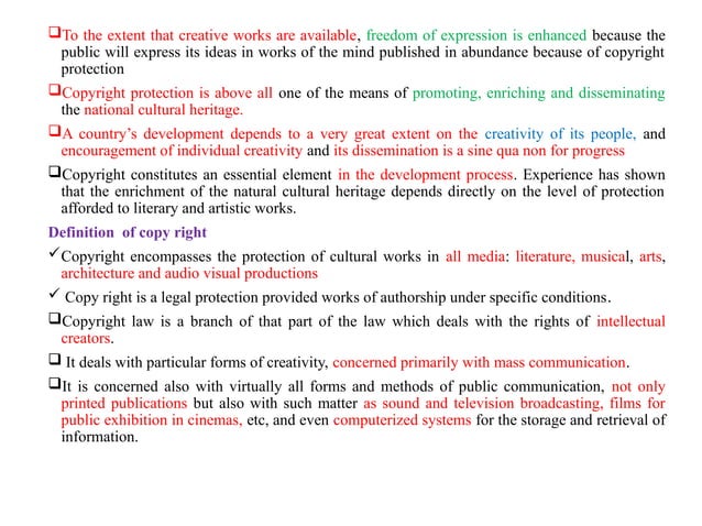 Intellectual Property law- Lecture notes | PPTX | Industrial Property ...