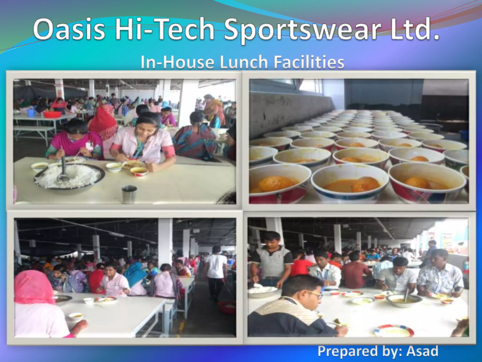 Oasis Hi-Tech Sportswear Ltd. Social Responsibility | PPTX