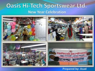 Oasis Hi-Tech Sportswear Ltd. Social Responsibility | PPTX