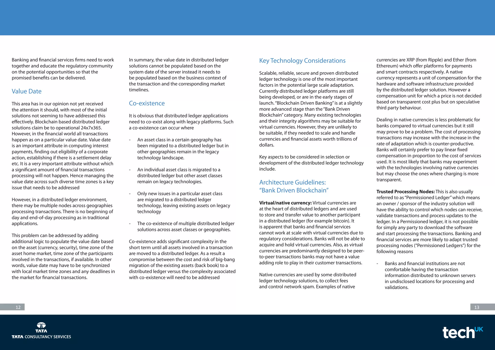 Industralisation of Distributed Ledger Technology | PDF