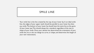 Anatomy of a smile and it's impacts of the face | PPT