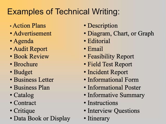 Intro to Technical-Writing-Powerpoint-ppt | PPT
