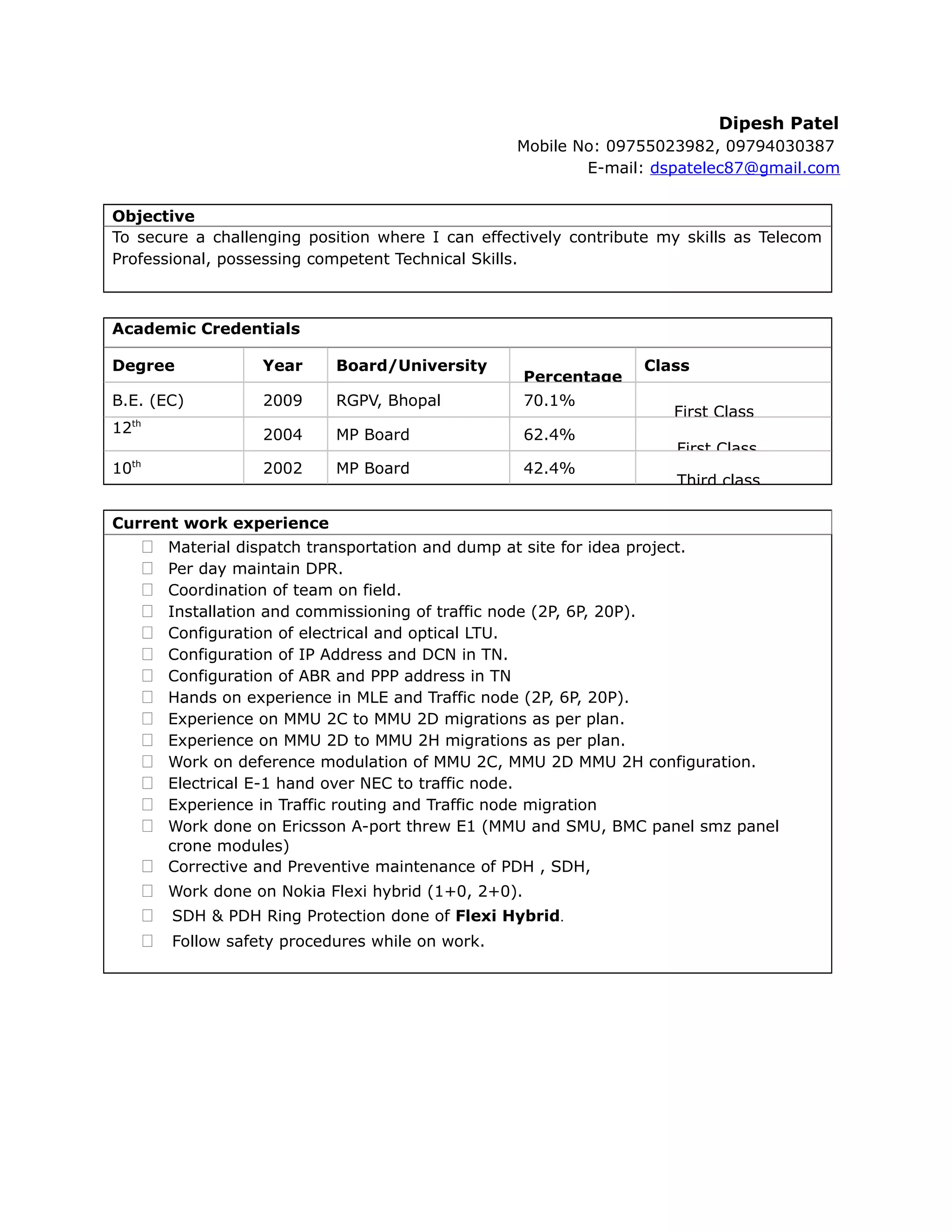 dipesh_resume | PDF