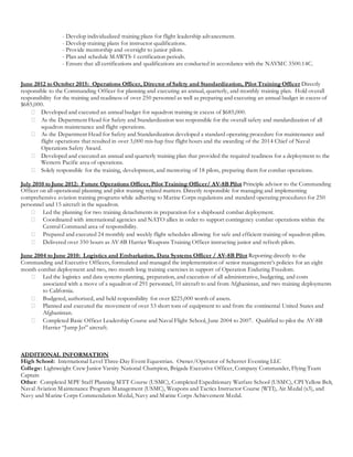 EricScherrerResume_29 Sep | DOCX | Aviation Industry | Industries