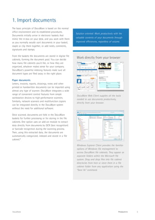 DocuWare Overview | PDF