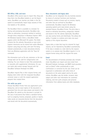 DocuWare Overview | PDF