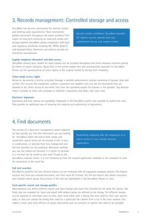 DocuWare Overview | PDF