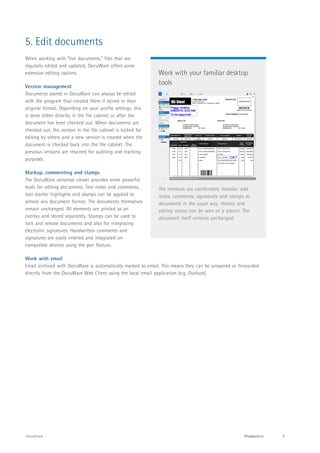 DocuWare Overview | PDF