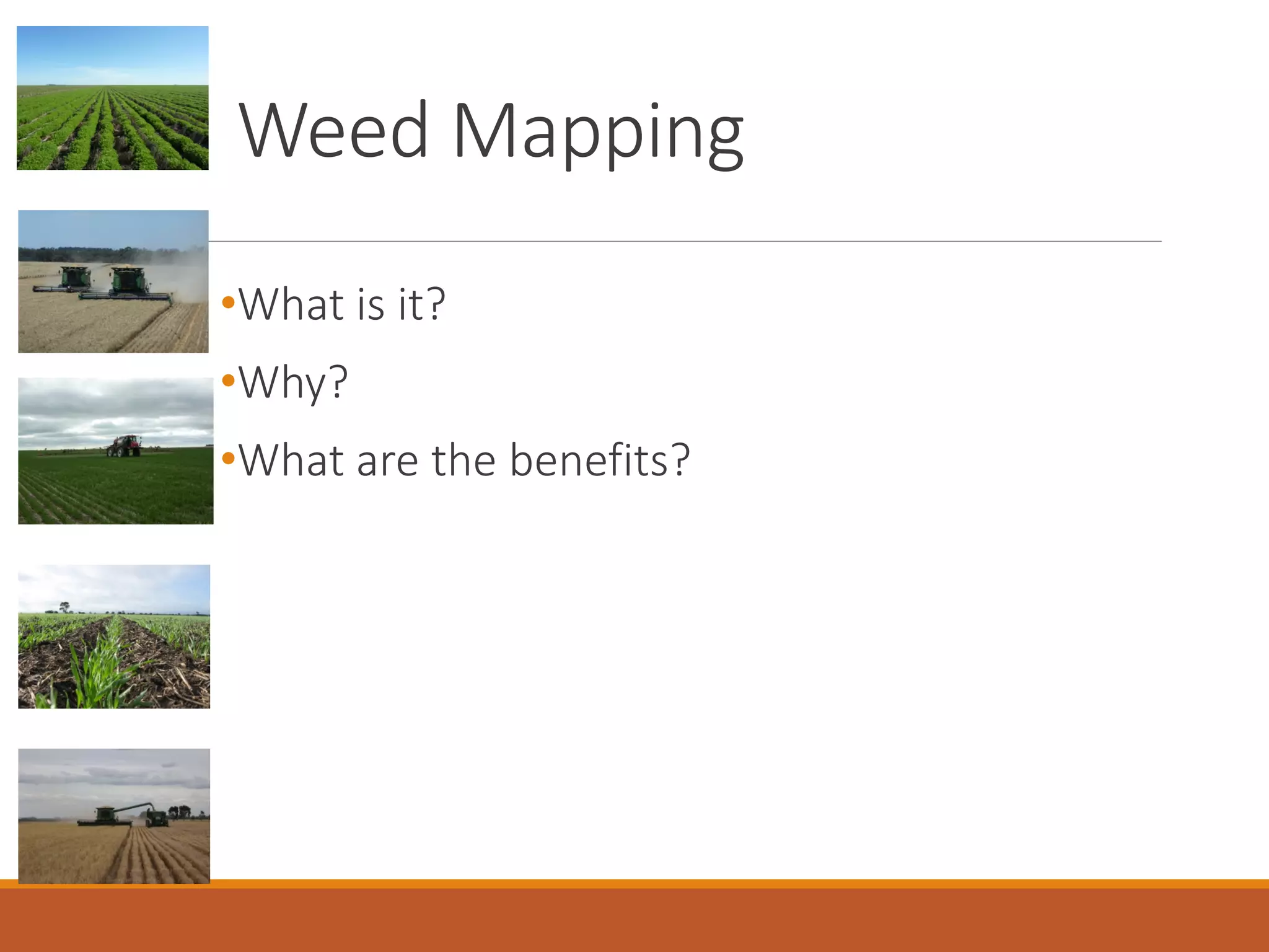 Weed Mapping by Andrew Newall, SPAA Expo 16 | PDF | Agriculture ...