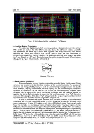 High secure buffer based physical unclonable functions (PUF’s) for device authentication | PDF