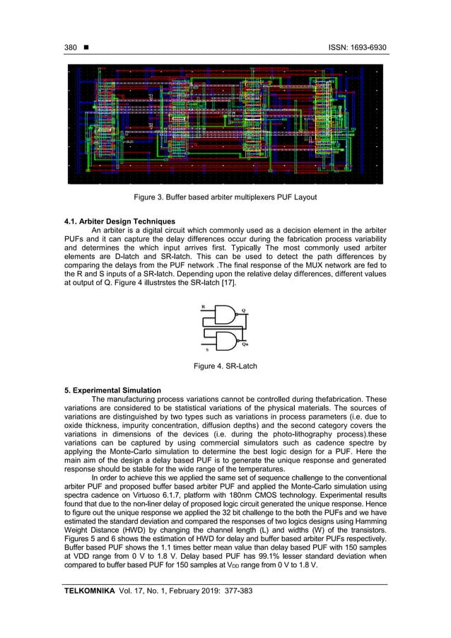 High secure buffer based physical unclonable functions (PUF’s) for device authentication | PDF
