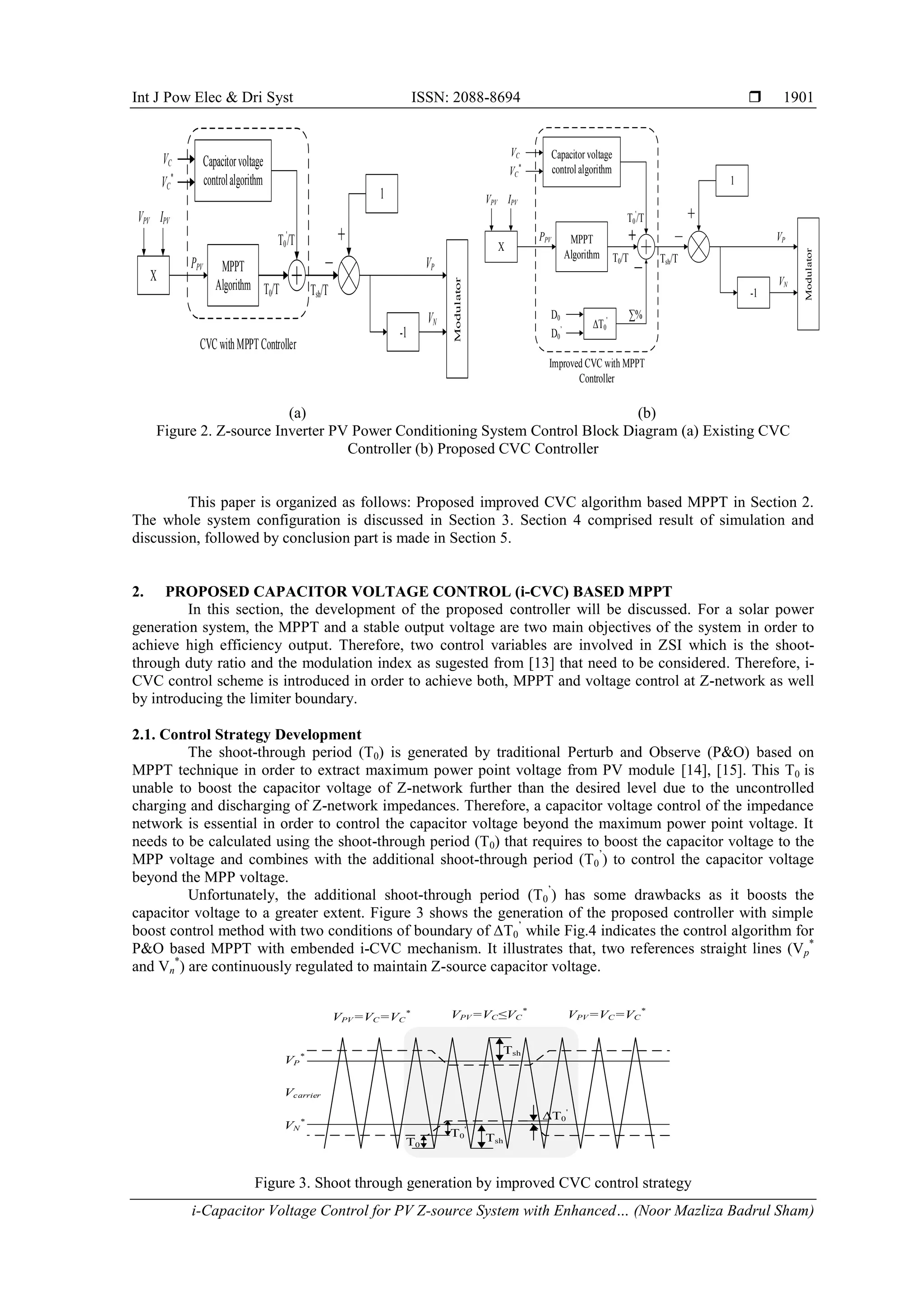 i-Capacitor Voltage Control for PV Z-source System with Enhanced Shoot-through | PDF