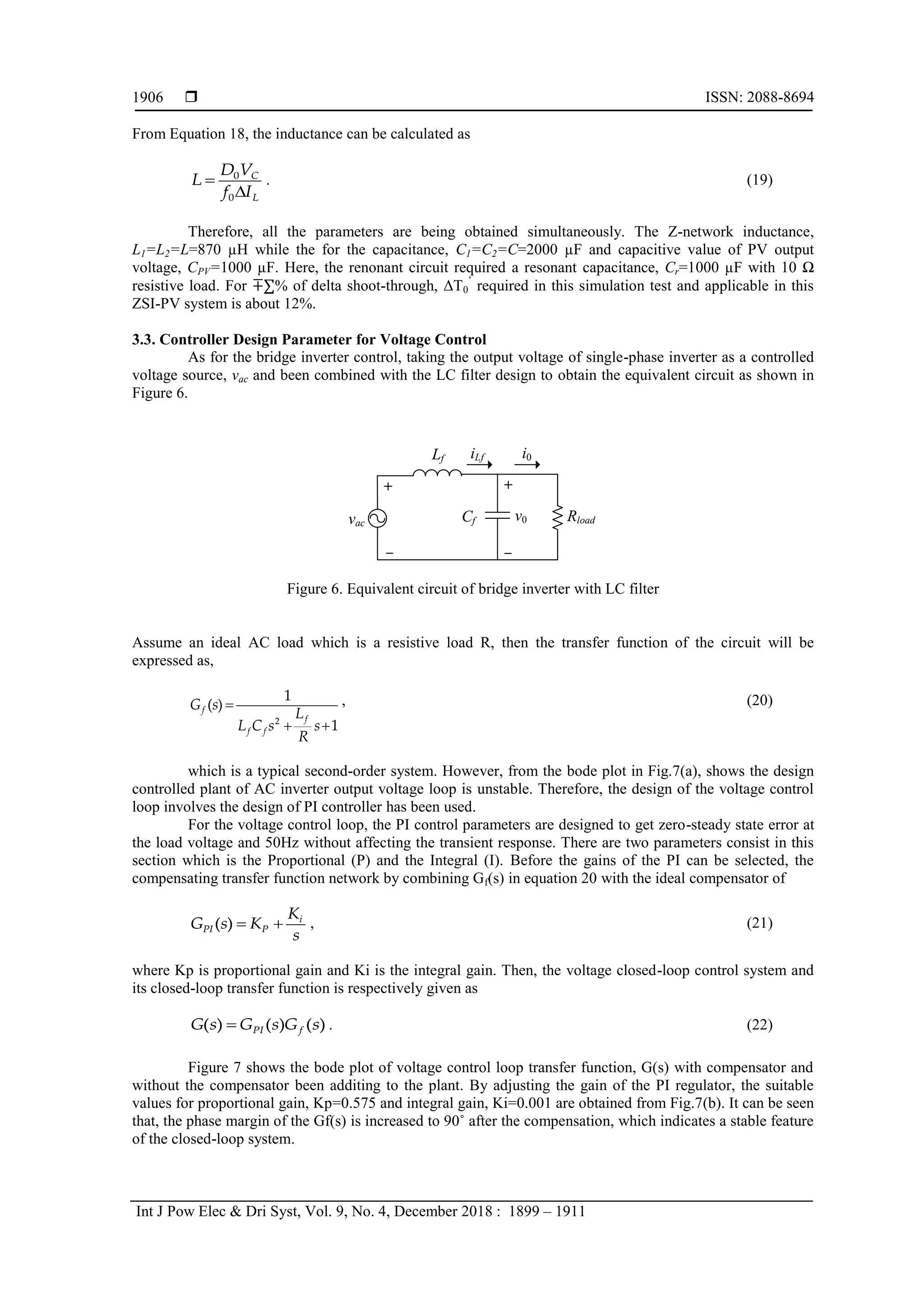 i-Capacitor Voltage Control for PV Z-source System with Enhanced Shoot-through | PDF