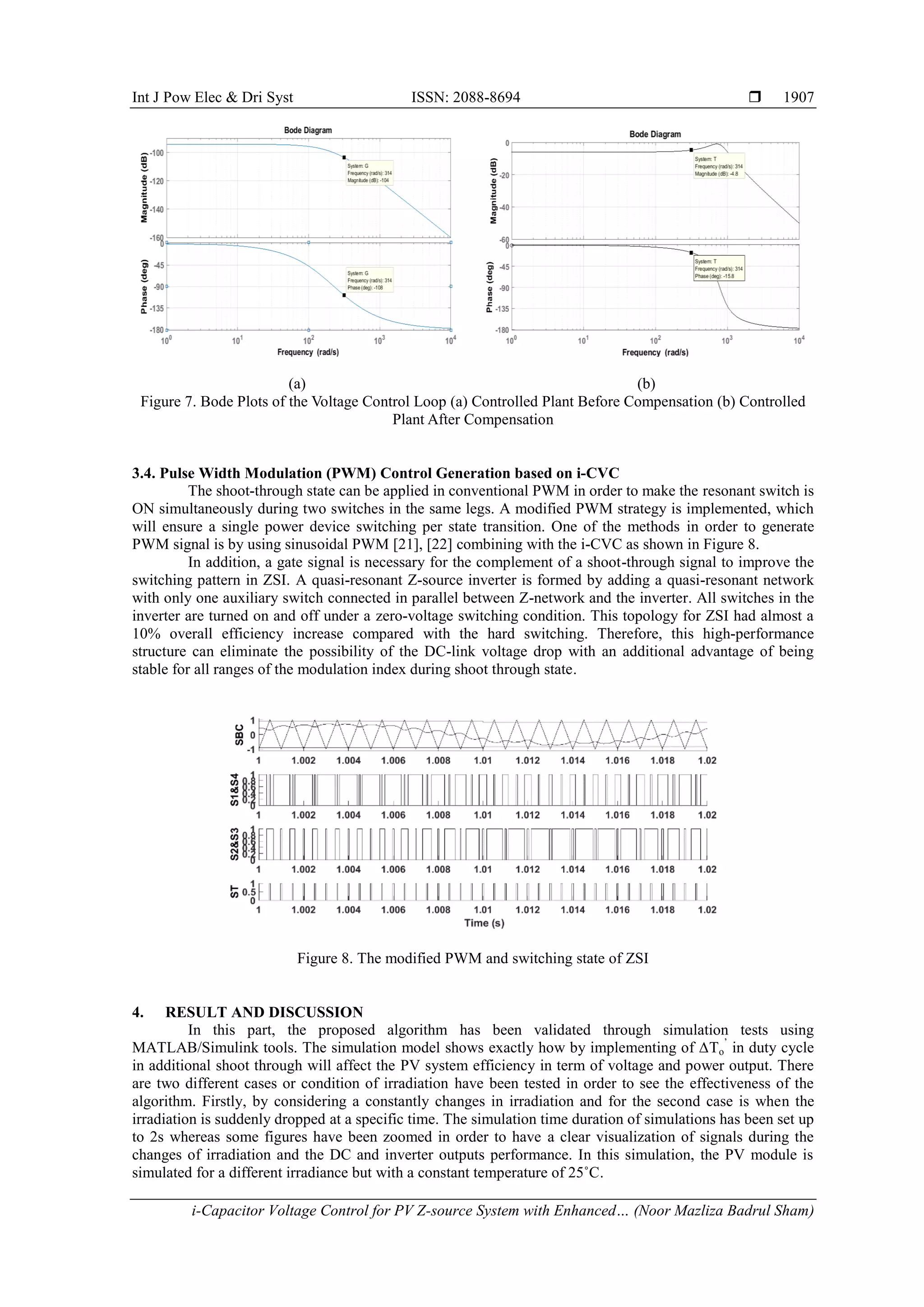 i-Capacitor Voltage Control for PV Z-source System with Enhanced Shoot ...