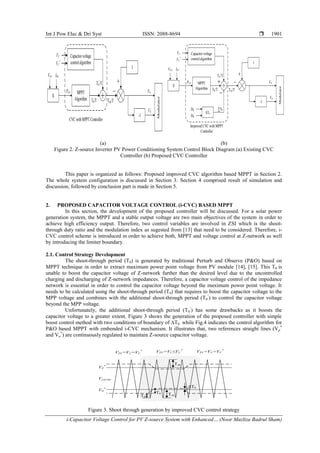 i-Capacitor Voltage Control for PV Z-source System with Enhanced Shoot-through | PDF