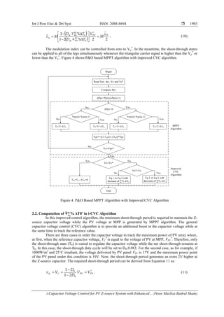 i-Capacitor Voltage Control for PV Z-source System with Enhanced Shoot ...