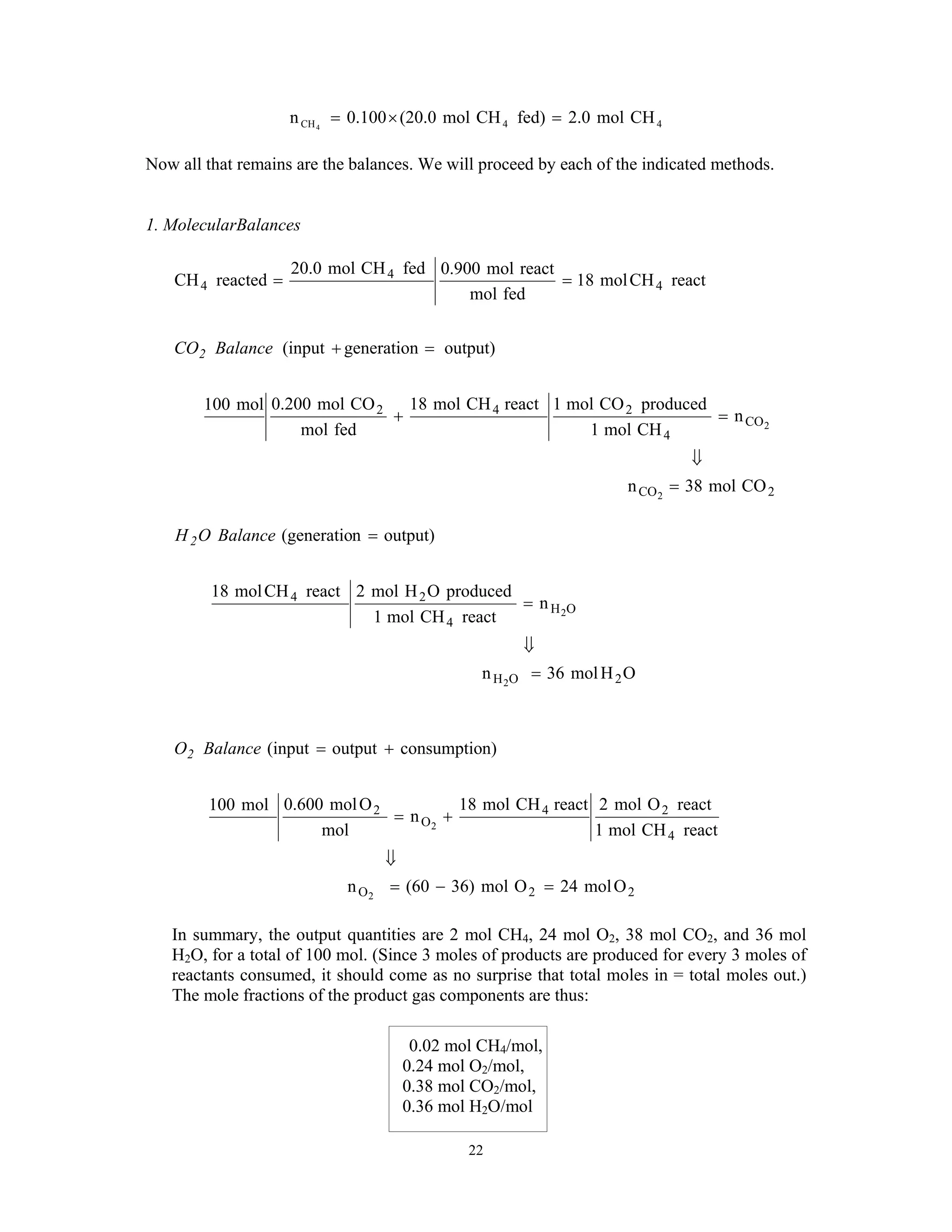 material balance and its applications | PDF