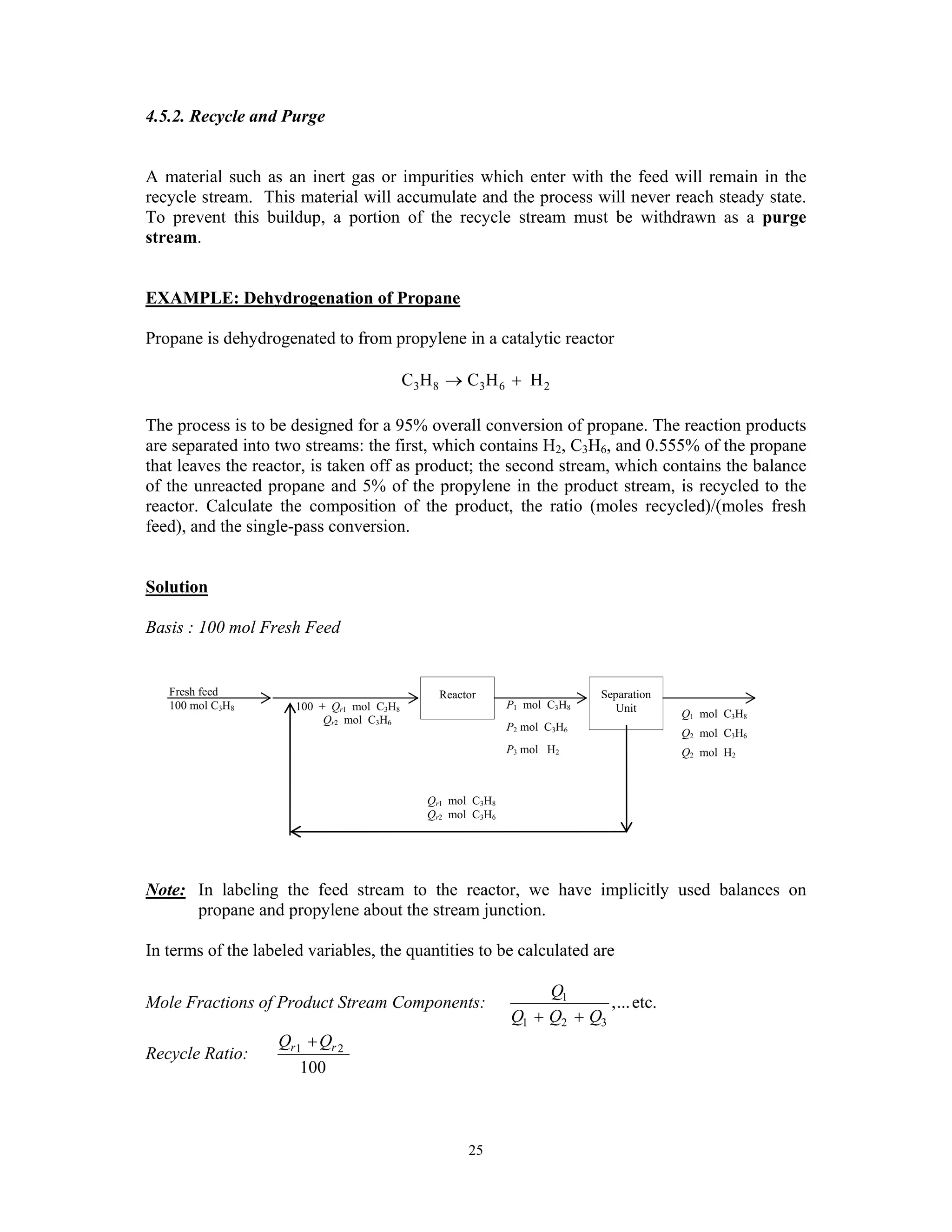 material balance and its applications | PDF
