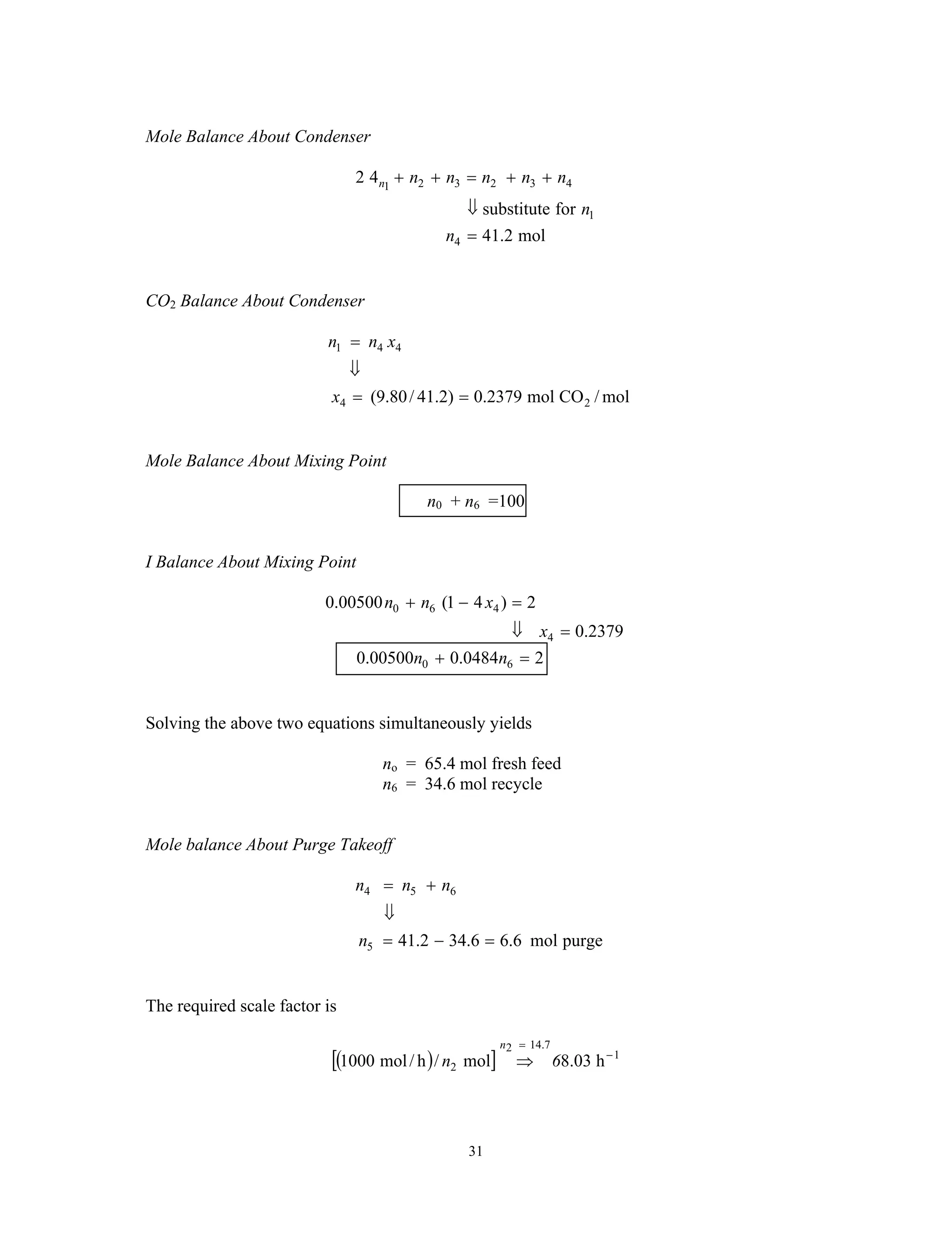 material balance and its applications | PDF