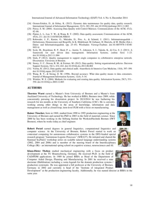 EXPERIMENTAL RESEARCH DATA QUALITY IN MATERIALS SCIENCE | PDF