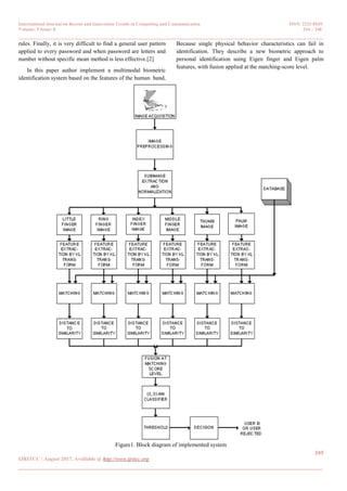 A New Born Child Authentication System using Image Processing | PDF