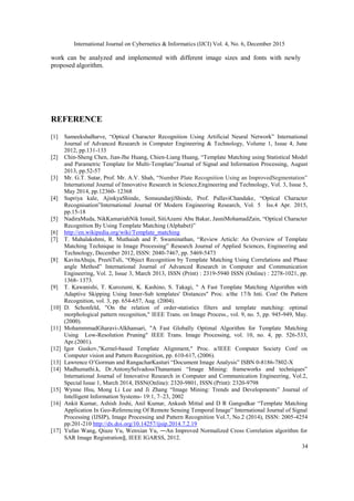 TEMPLATE MATCHING TECHNIQUE FOR SEARCHING WORDS IN DOCUMENT IMAGES | PDF