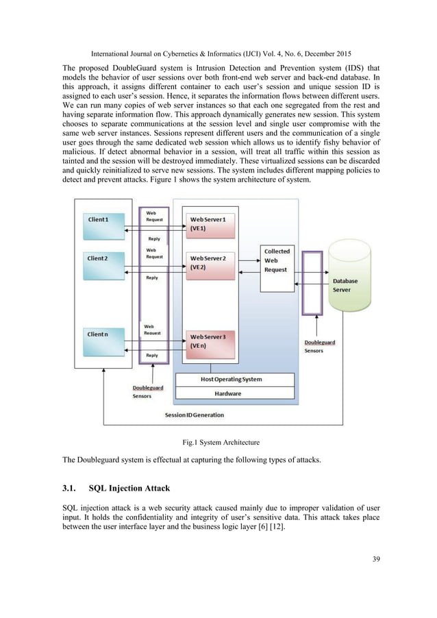 INTRUSION DETECTION IN MULTITIER WEB APPLICATIONS USING DOUBLEGUARD | PDF