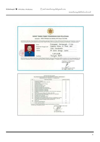 Curriculum Vitae 2015 (Mhd.Marliansyah S. Hut) | PDF