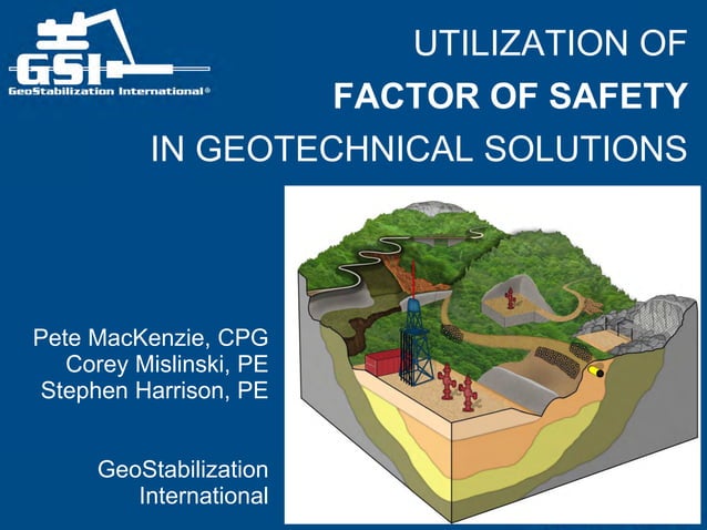 Utilization of Factor of Safety in Geotechnical Solutions | PDF