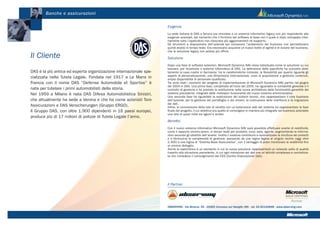 Caso di successo Microsoft-DAS_NAV | PPT