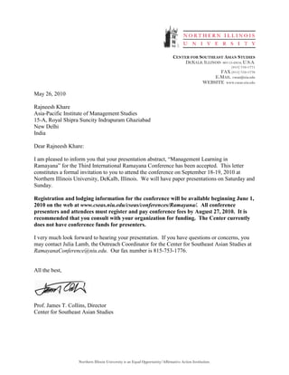 R Khare Letter | PDF