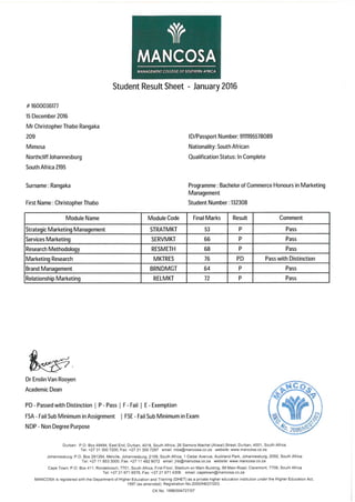 Student Result Sheet | PDF