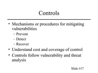 Information Security Planning and Risk Analysis | PDF