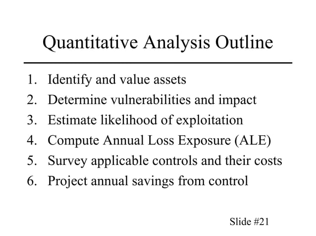 Information Security Planning And Risk Analysis Ppt 