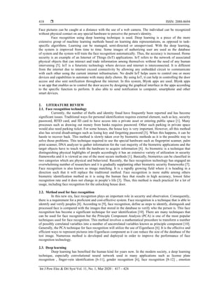 IoT based facial recognition door access control home security system using raspberry pi | PDF